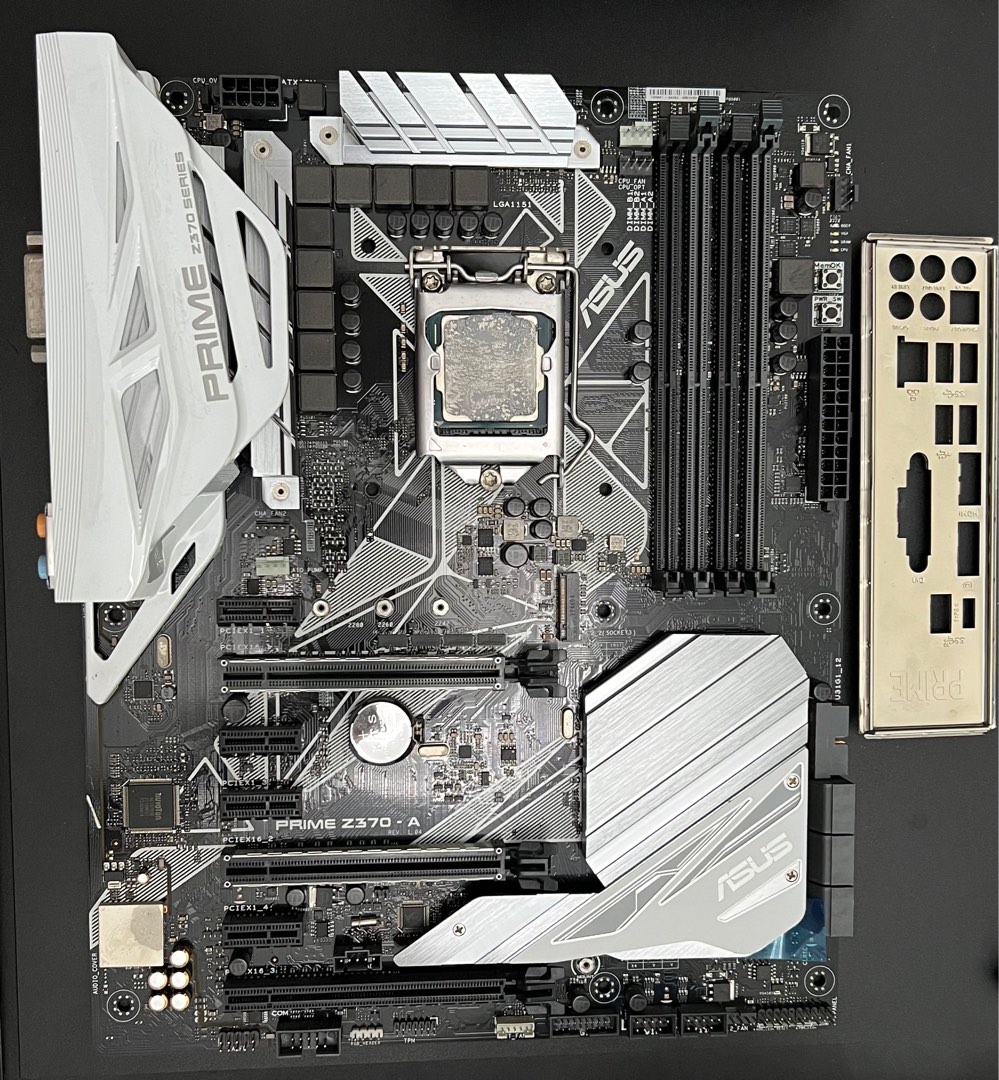 Asus Prime Z370-A Motherboard, Computers & Tech, Parts & Accessories ...