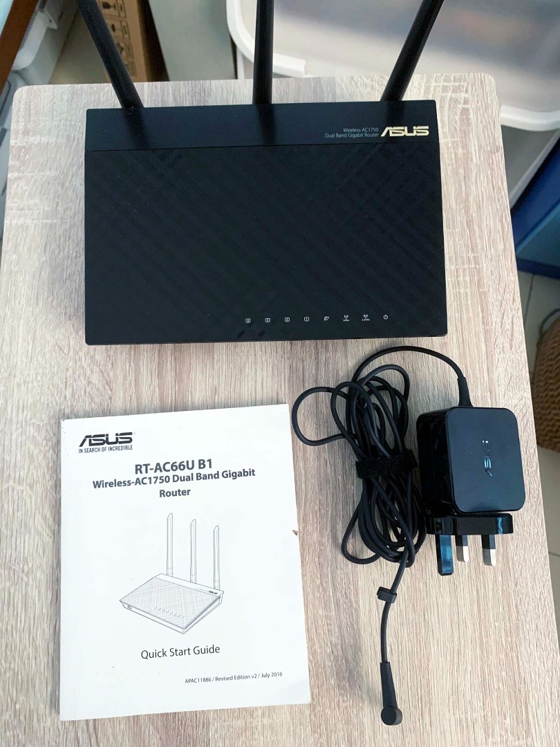 ASUS RT-AC66U B1 Dual-Band Wi-Fi Router, Computers & Tech, Parts & Accessories, Networking on ...
