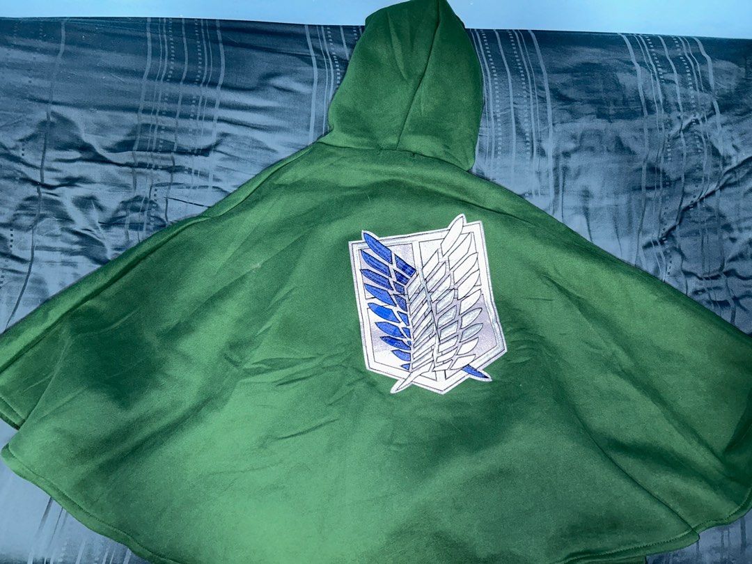 Attack on Titan Scouts Cloak, Men's Fashion, Coats, Jackets and ...