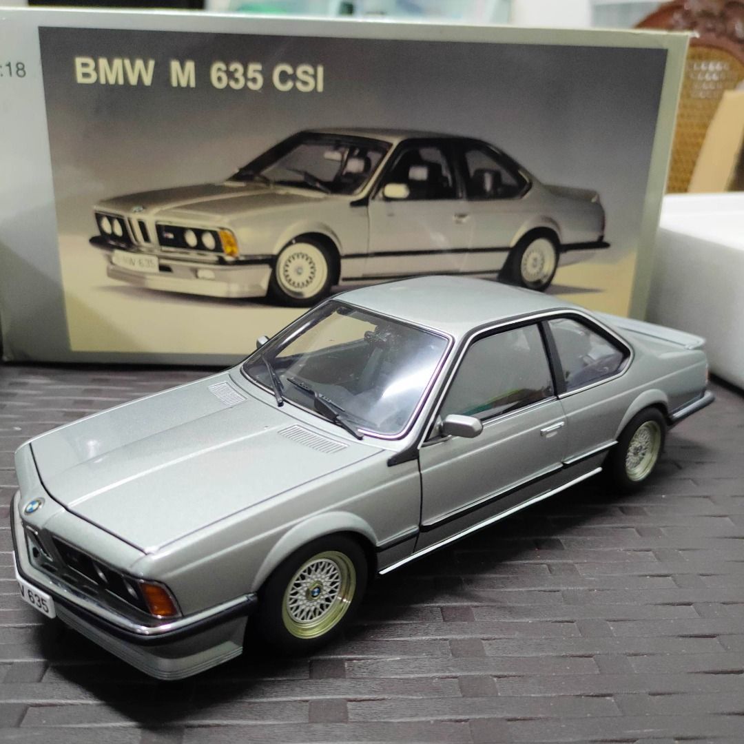 Autoart BMW M 635 CSI Silver, Hobbies & Toys, Toys & Games on Carousell