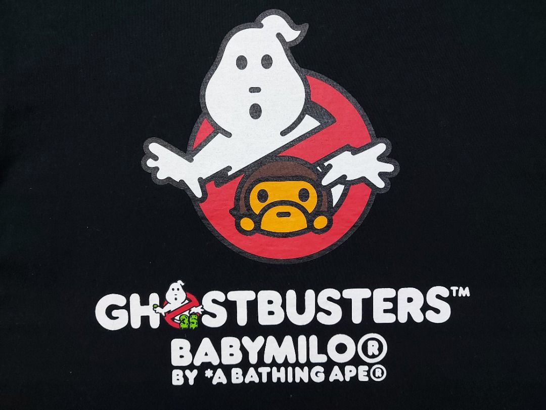 Bape x Ghostbuster, Men's Fashion, Tops & Sets, Tshirts & Polo Shirts on Carousell