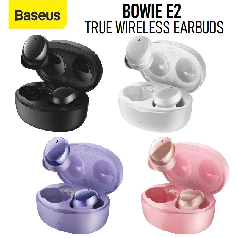 Baseus Bowie E2 True Wireless Bluetooth Earphones TWS with Charging Case, Audio, Earphones on ...