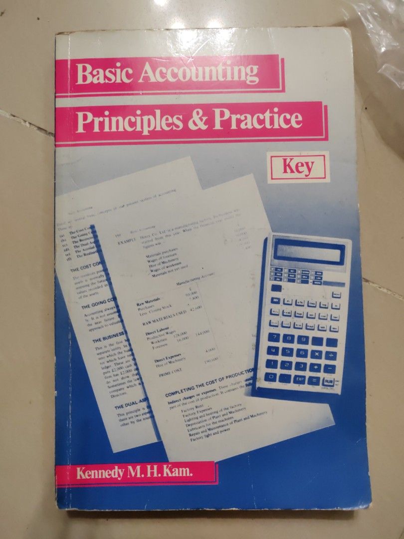 Basic Accounting Principles and Practices Key, 興趣及遊戲, 書本 & 文具, 教科書 ...