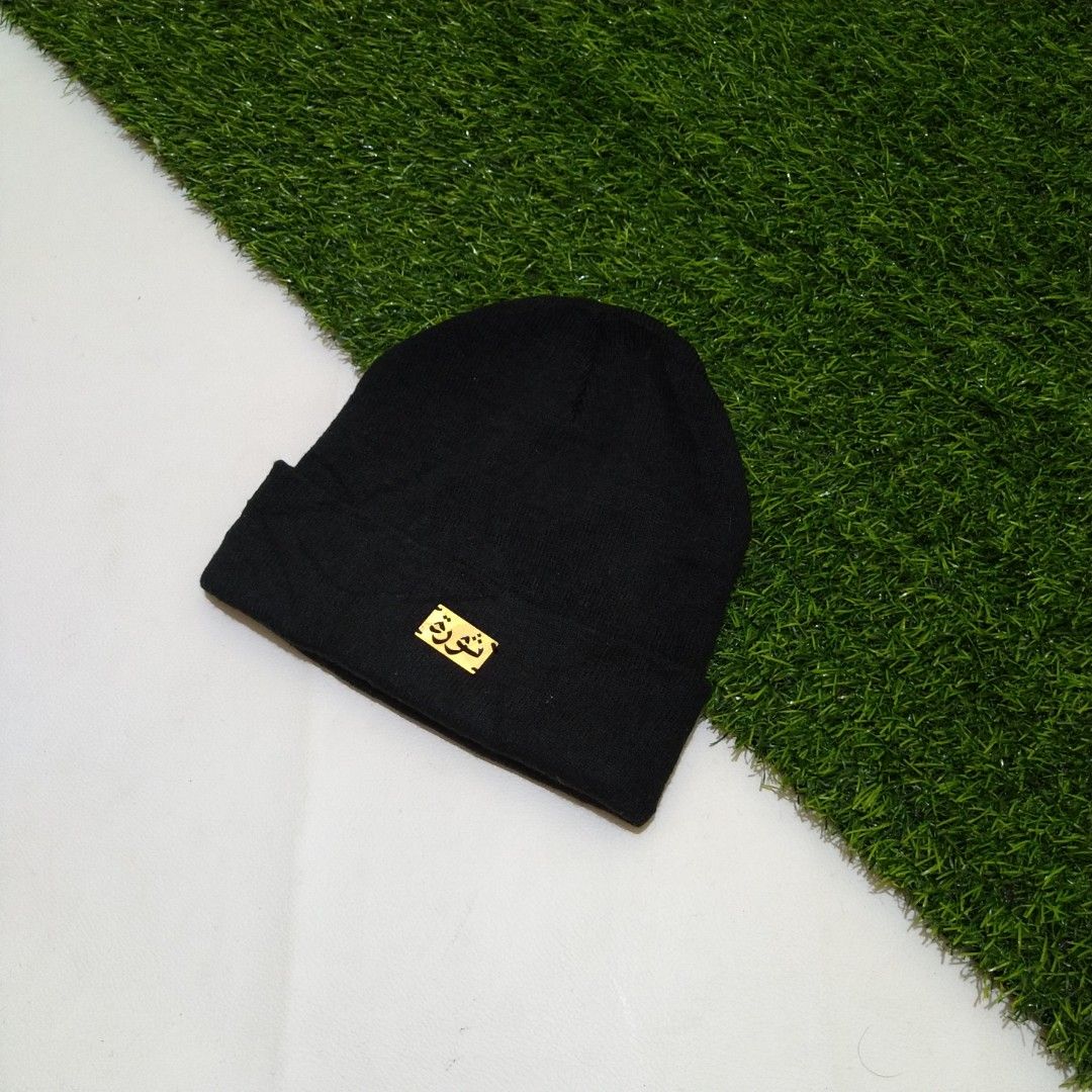 Beanie Arabic (revolusi) second bekas original branded casual, Fesyen Pria, Aksesoris, Topi di ...