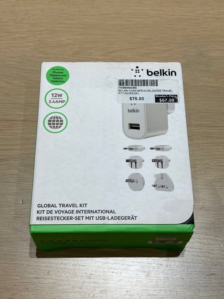 Belkin Worldwide Travel Kit, Computers & Tech, Parts & Accessories ...