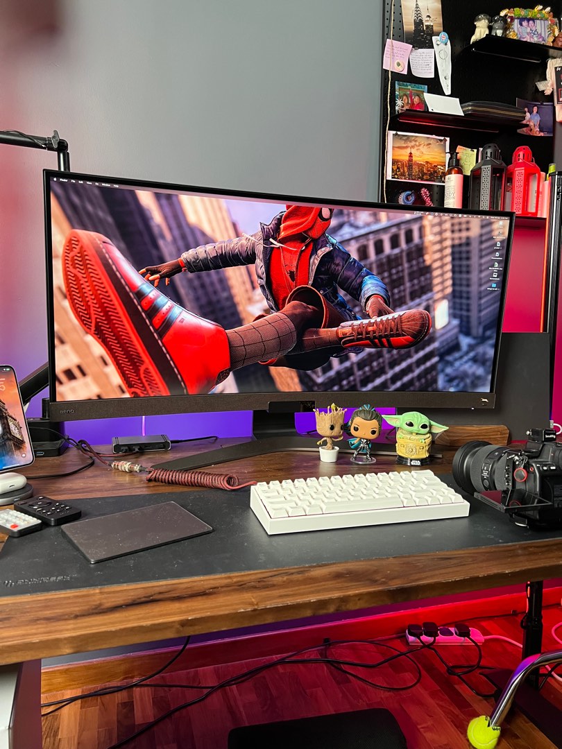 BenQ EW3880r 38” ultrawide curved monitor, Computers & Tech, Parts ...