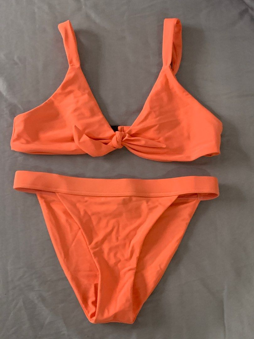 Blackbough Swim Izzy Set in Peach Pop, Women's Fashion, Swimwear ...