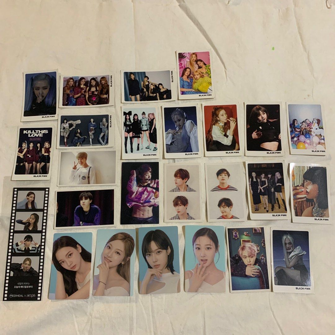 BLACKPINK BTS AESPA PHOTOCARD POLAROID PICTURE FILM, Hobbies & Toys, Memorabilia & Collectibles ...