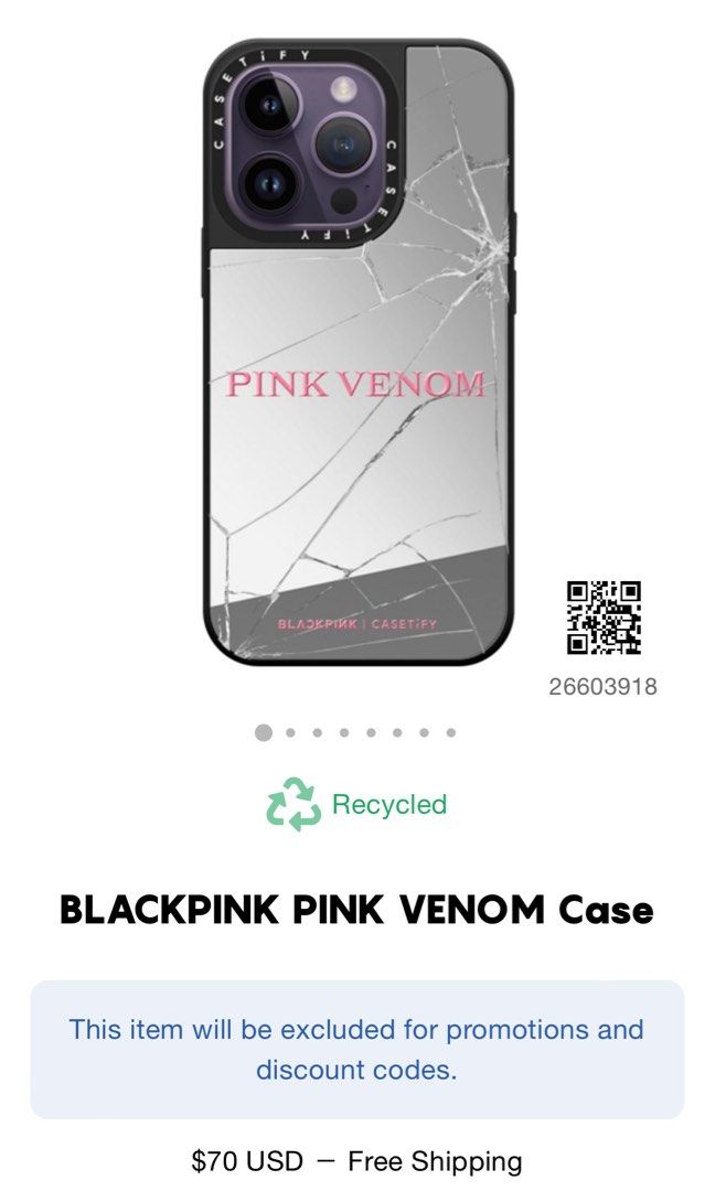 Blackpink x Casetify collab case, Mobile Phones & Gadgets, Mobile ...