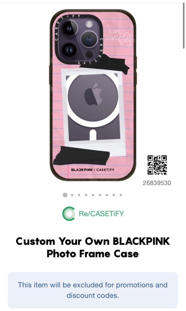 Blackpink x Casetify collab case, Mobile Phones & Gadgets, Mobile ...