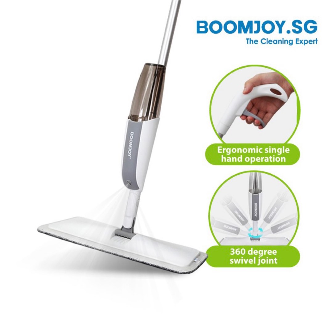 Boomjoy Aluminium spray mop, Furniture & Home Living, Cleaning ...