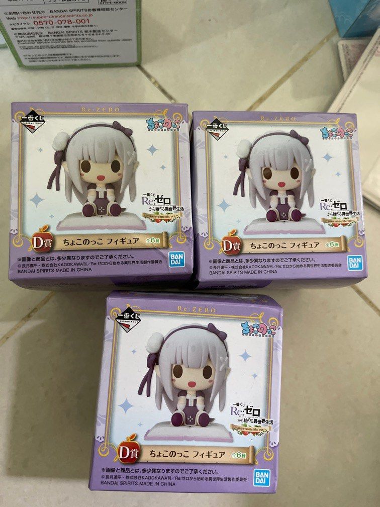 Brand new Blind box anime RE:Zero Figurine, Hobbies & Toys, Toys ...