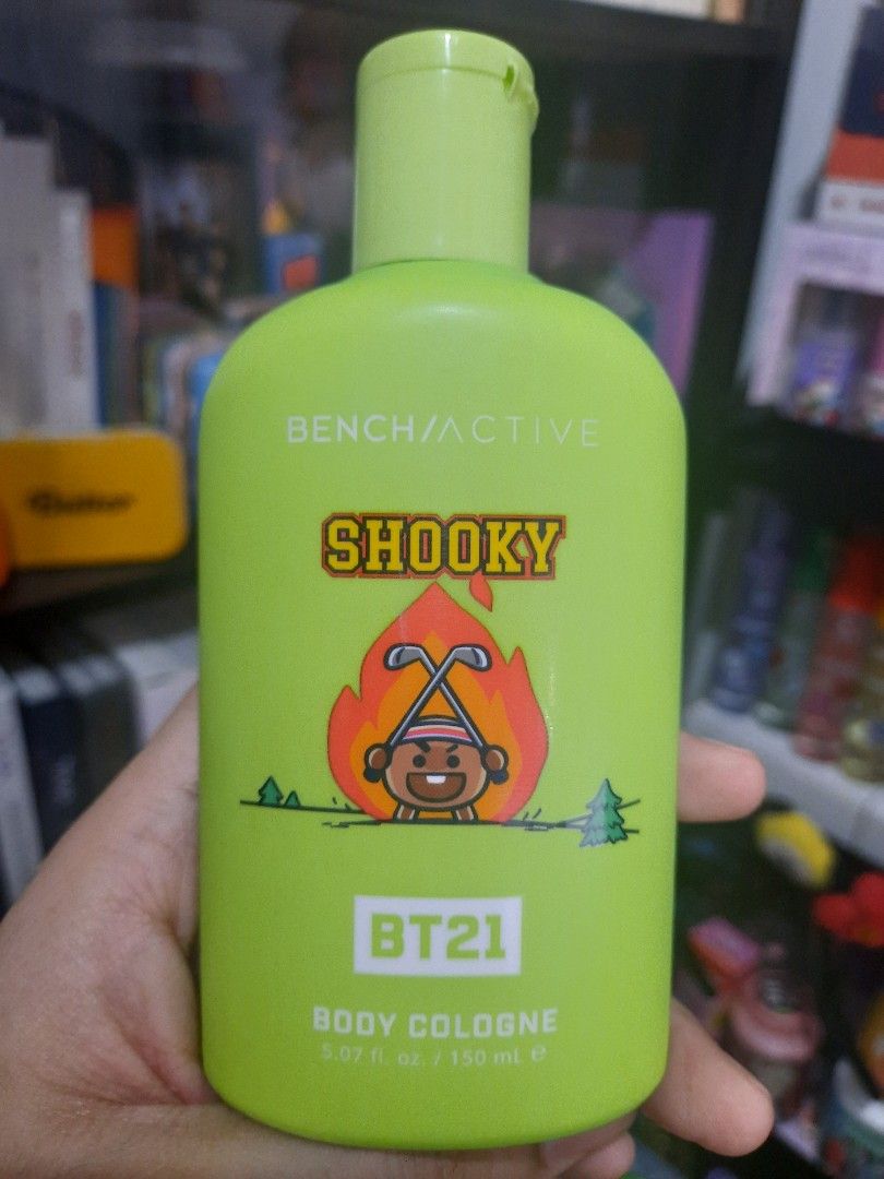 BT21 Bench Body Cologne - Shooky, Hobbies & Toys, Memorabilia ...