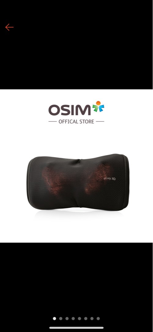 BUNDLE OSIM uCozy 3D and uLumbar Back Massager, Health & Nutrition, Massage Devices on Carousell