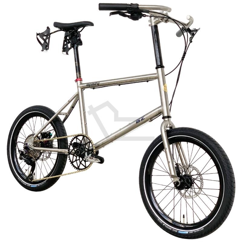 BZ Bikes - Infinity Titanium Mini Velo Frameset, Sports Equipment ...