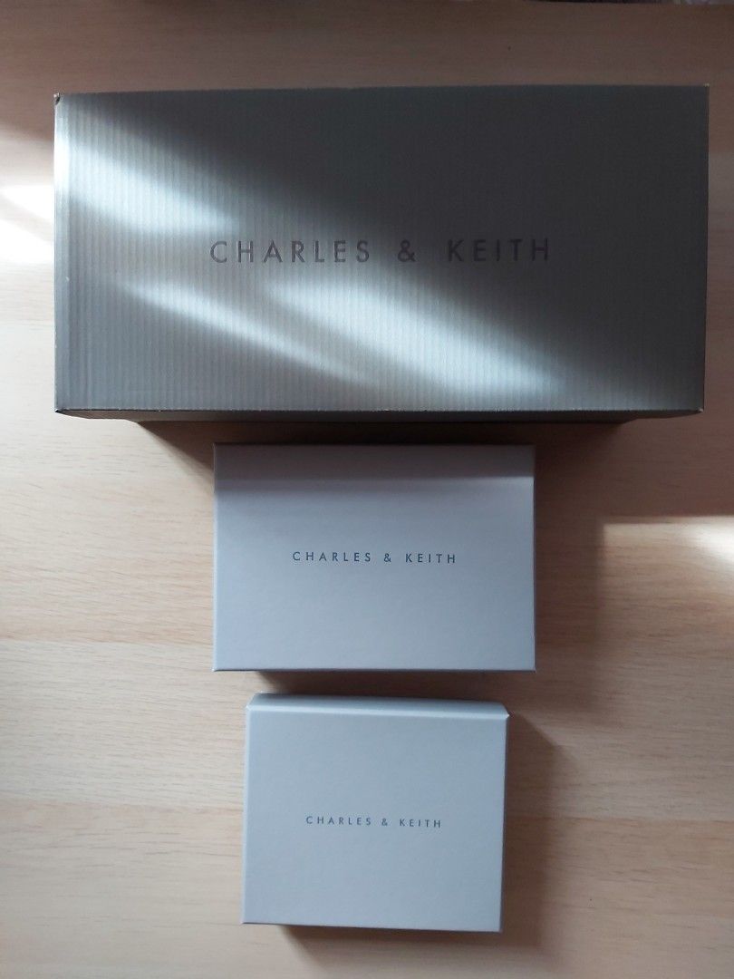 Charles & Keith Empty Storage Gift Box, Women's Fashion, Jewelry ...
