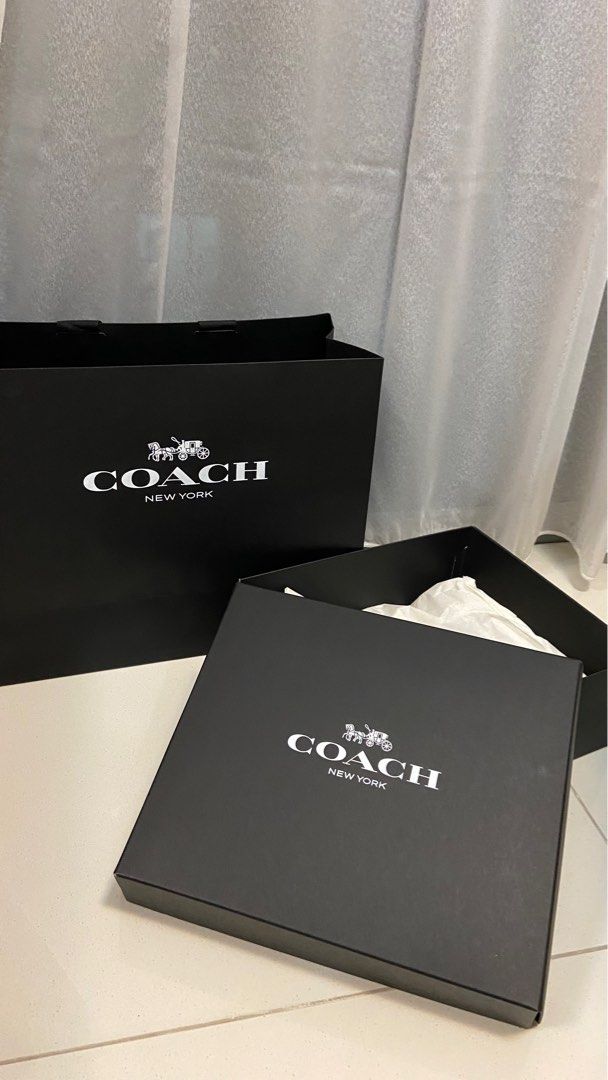 Coach packing and paper bag, Women's Fashion, Jewelry & Organisers ...