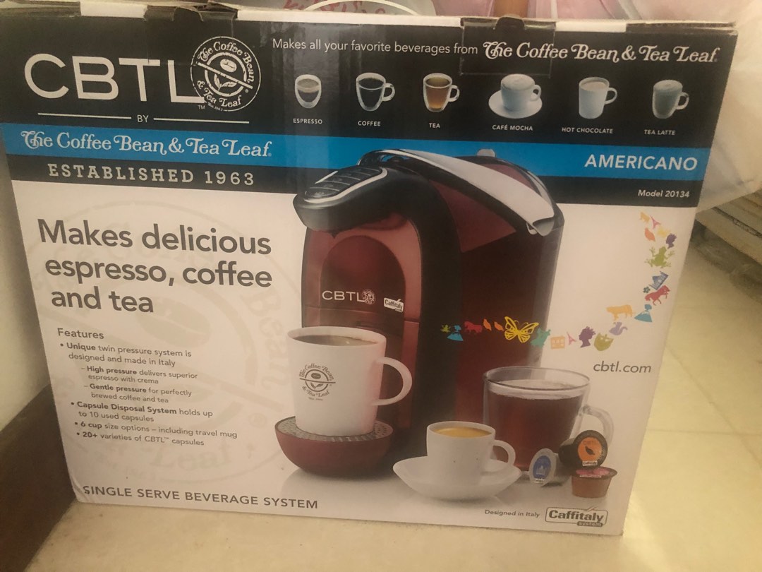 Coffee Bean and Tea leaf(CBTL) maker, TV & Home Appliances, Kitchen ...