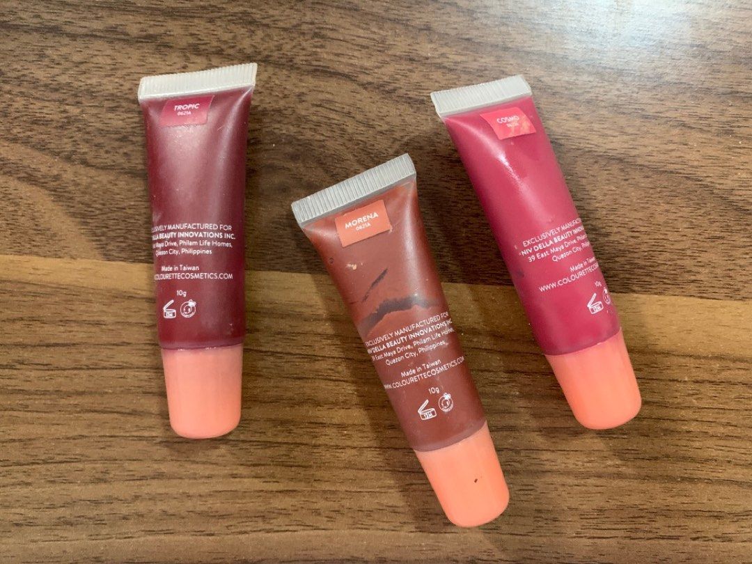 Colourette Colourbalm in Morena, Cosmo, and Tropic Set, Beauty ...