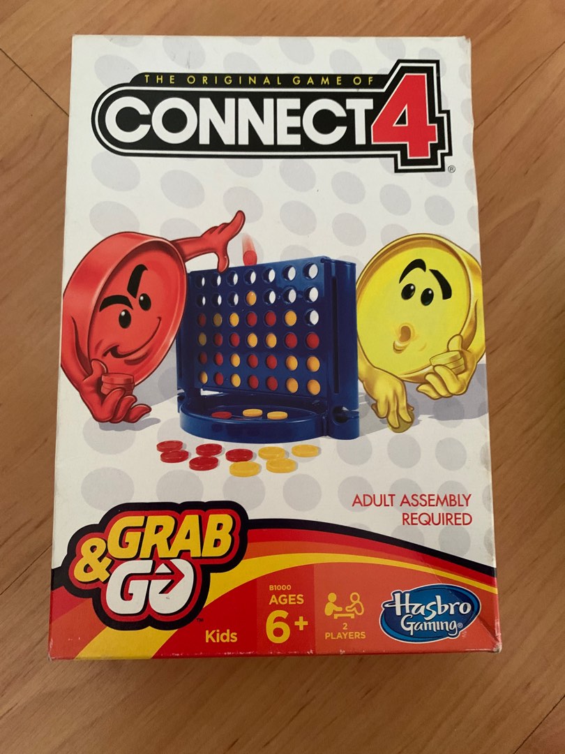 Connect 4 grab and go, Hobbies & Toys, Toys & Games on Carousell