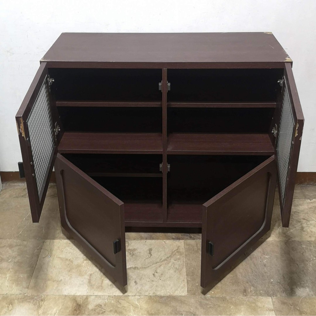 Console cabinet / 40 inch TV stand w/ wheels, Furniture & Home Living ...