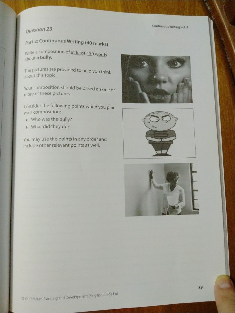 PSLE English Continuous Writing / Upper Primary, Hobbies & Toys, Books ...
