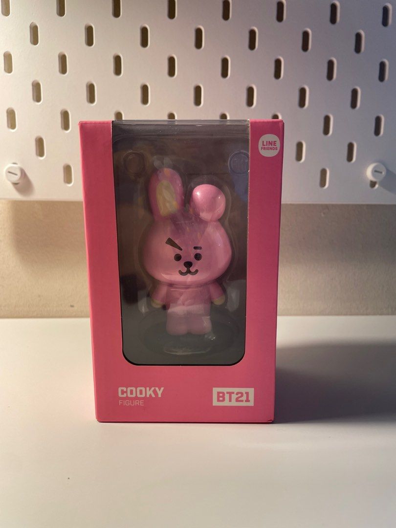 BT21 Cooky line friends figurine, Hobbies & Toys, Memorabilia ...