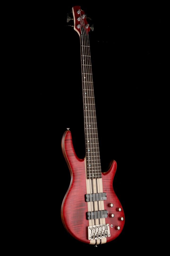 Cort A5 Plus FMMH OPBC 5 Strings Bass Guitar, Hobbies & Toys, Music & Media, Musical Instruments ...