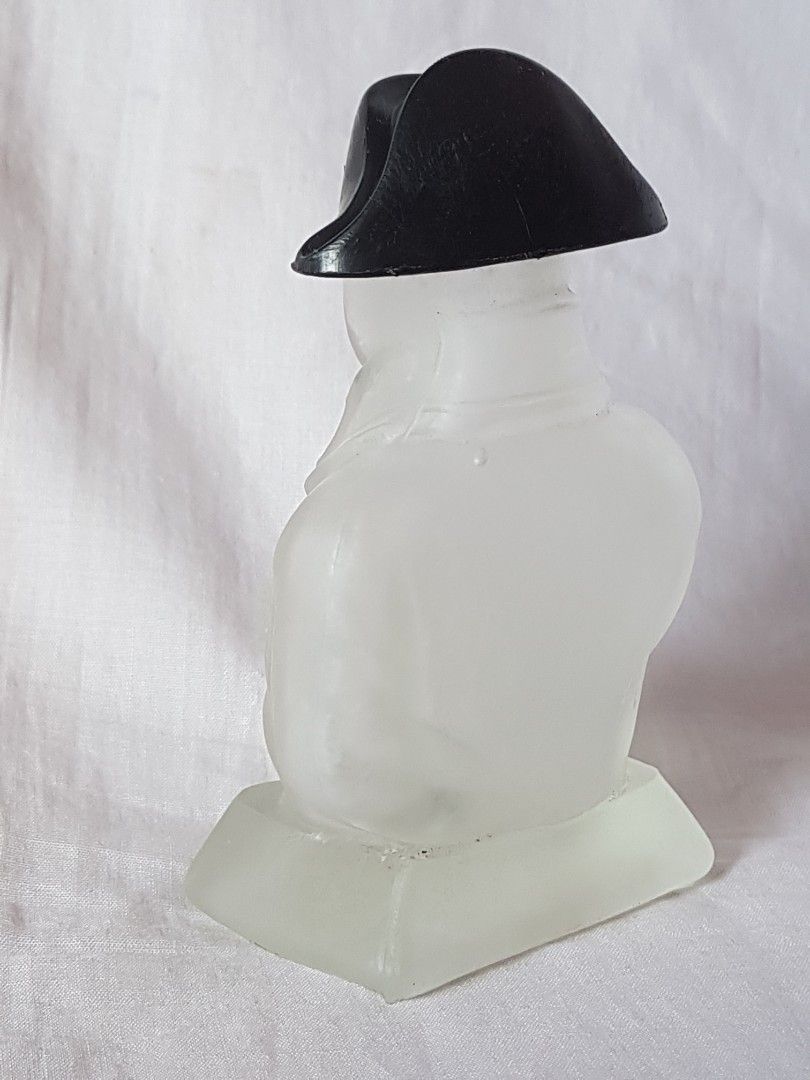 Courvoisier The Brandy Of Napoleon Miniature Glass Decanter White ...