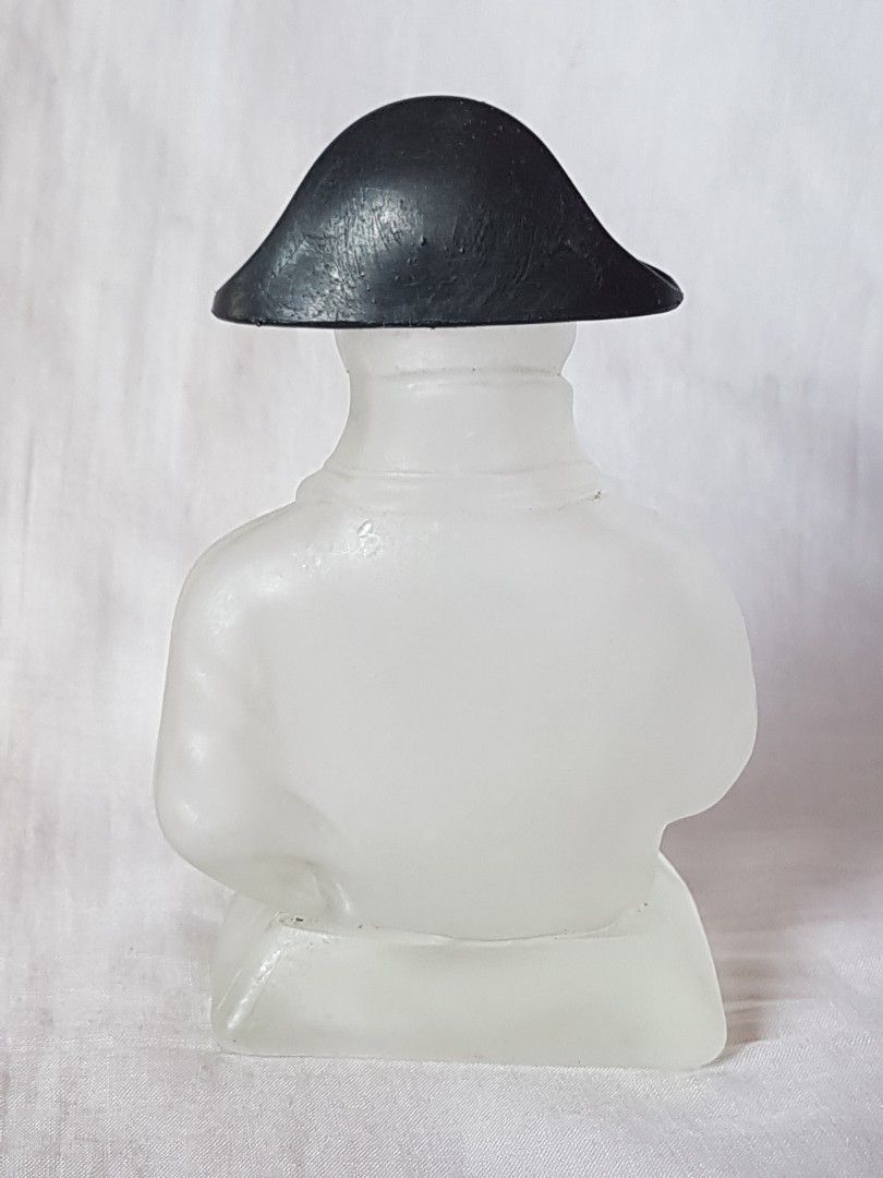 Courvoisier The Brandy Of Napoleon Miniature Glass Decanter White ...