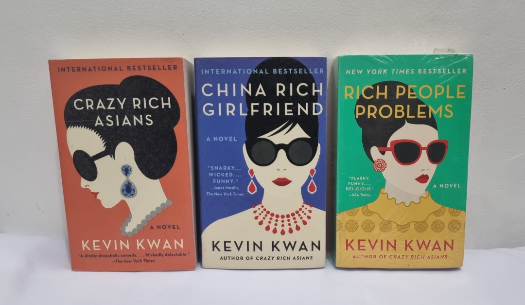 Crazy Rich Asians book set by Kevin Kwan, Hobbies & Toys, Books ...