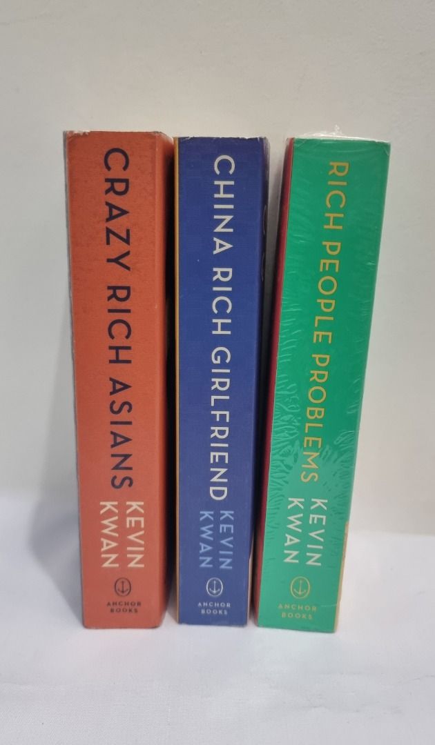 Crazy Rich Asians book set by Kevin Kwan, Hobbies & Toys, Books ...
