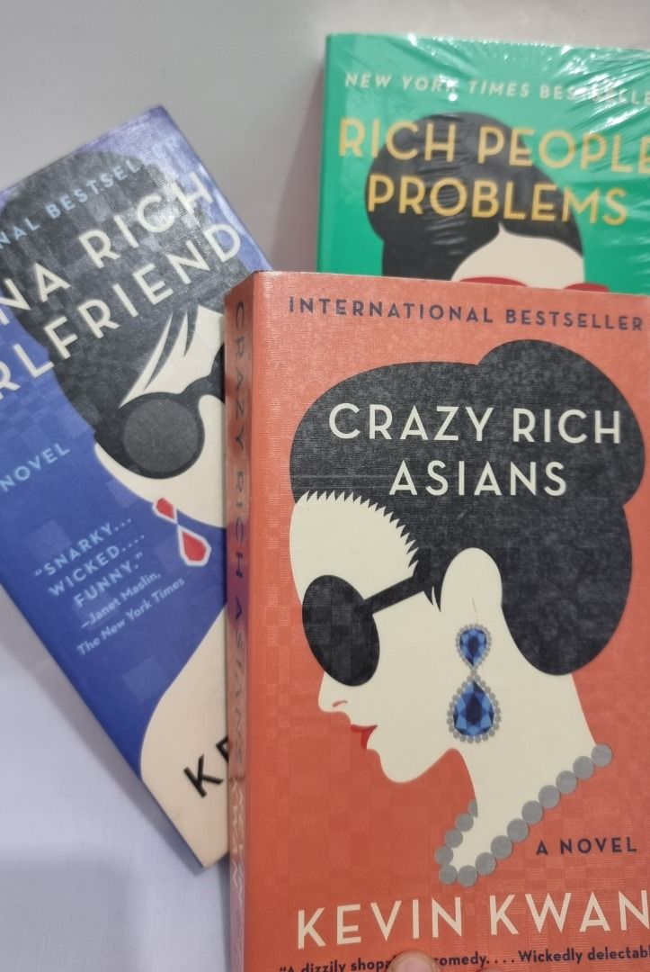 Crazy Rich Asians book set by Kevin Kwan, Hobbies & Toys, Books ...
