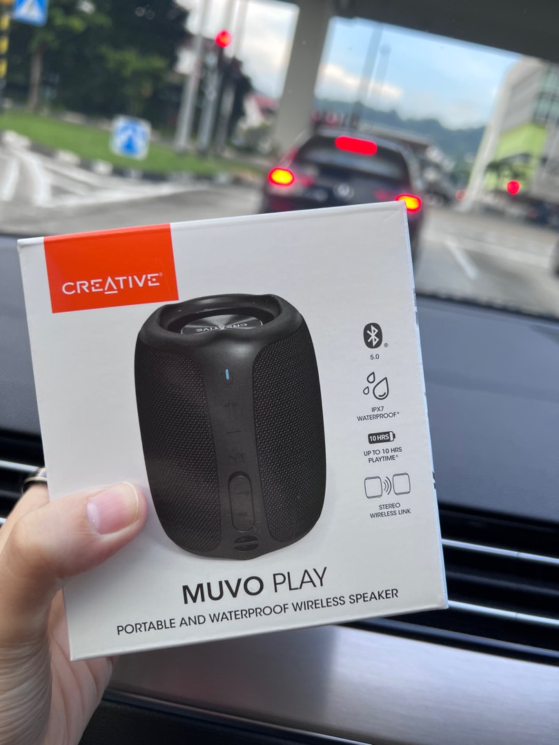 Creative Muvo Bluetooth Speaker, Audio, Portable Music Players on Carousell