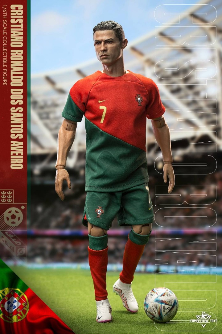 Cristiano Ronaldo - Competitive Toys COM002 1/6th scale President Luo's ...