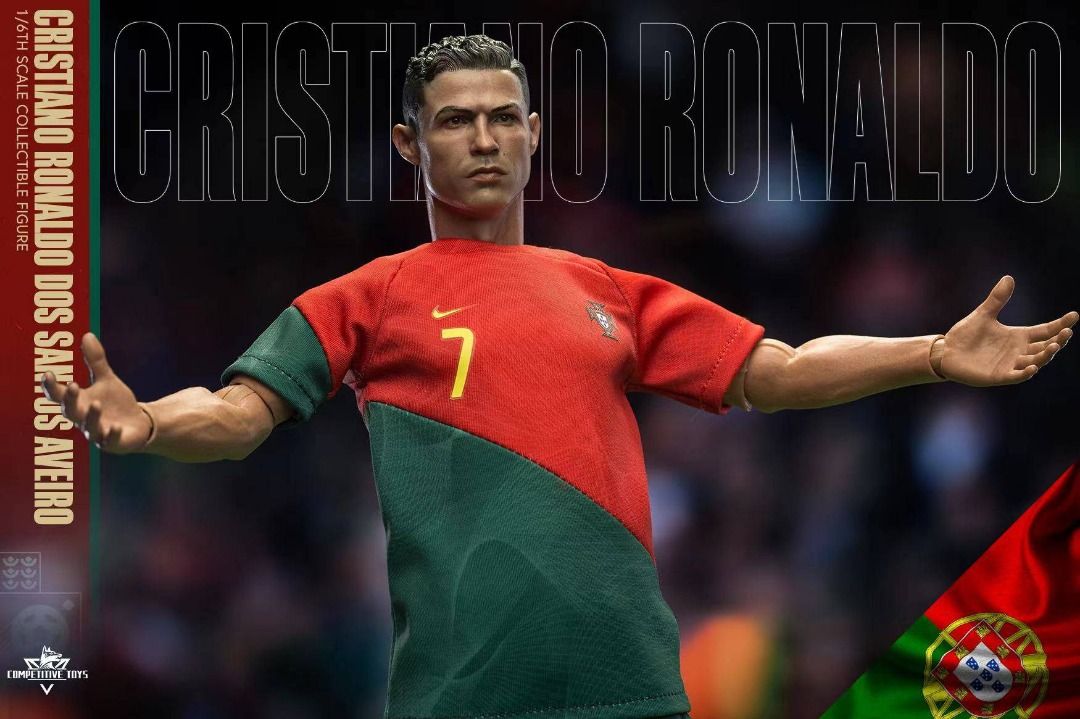 Cristiano Ronaldo - Competitive Toys COM002 1/6th scale President Luo's ...