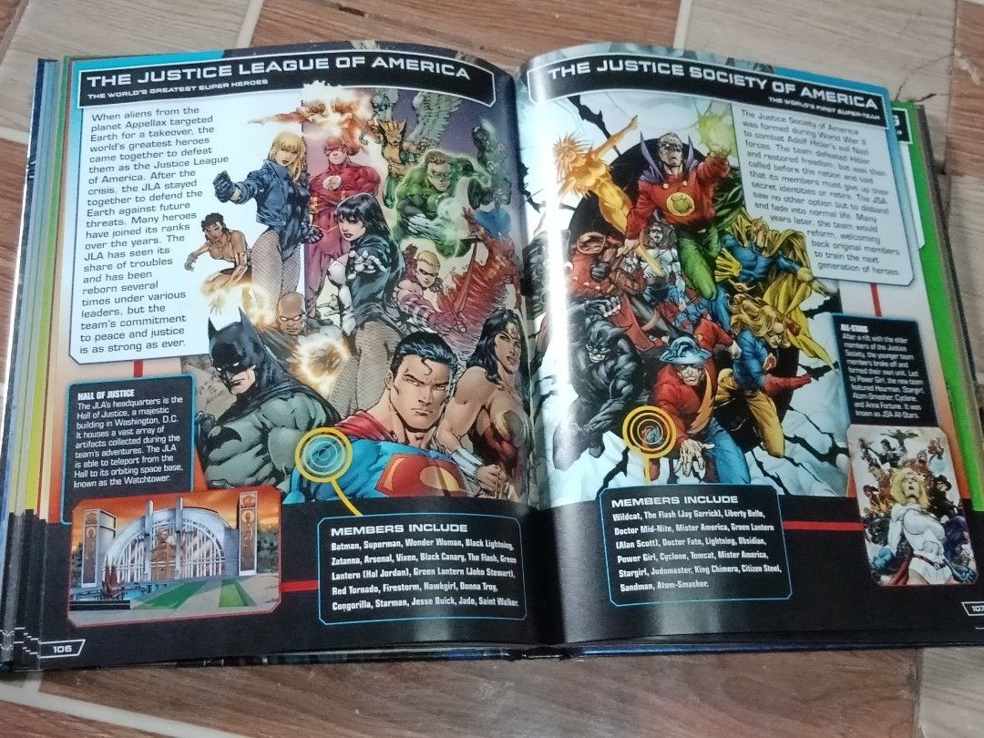 DC COMICS " THE ULTIMATE CHARACTER GUIDE", Hobbies & Toys, Books ...