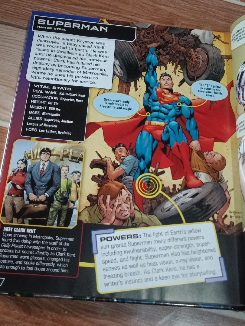 DC COMICS " THE ULTIMATE CHARACTER GUIDE", Hobbies & Toys, Books ...