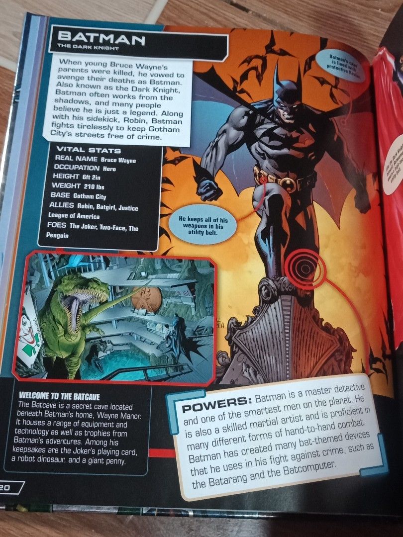 DC COMICS " THE ULTIMATE CHARACTER GUIDE", Hobbies & Toys, Books ...