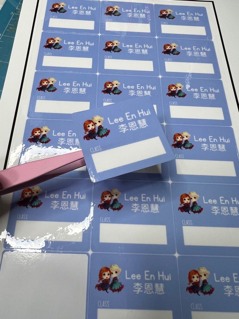 Designer Class Labels | Name Labels | School Labels, Hobbies & Toys ...