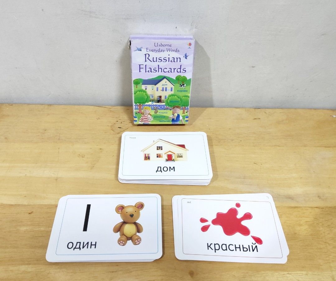 Different languages Flash Cards on Carousell