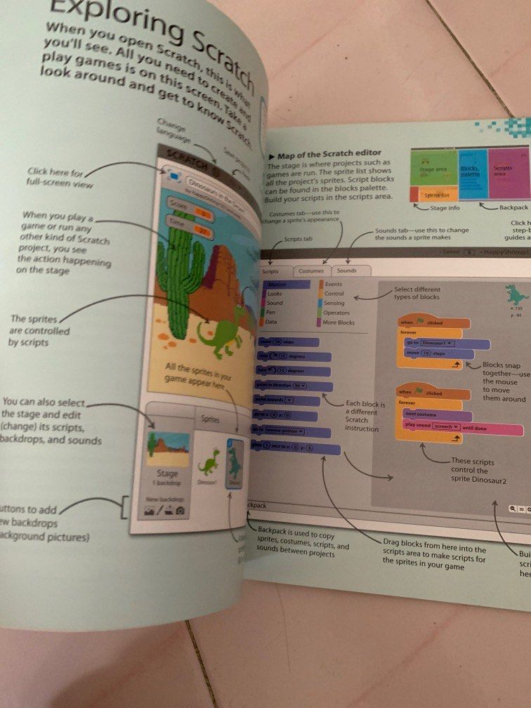 DK - coding in scratch, Hobbies & Toys, Books & Magazines, Children's ...