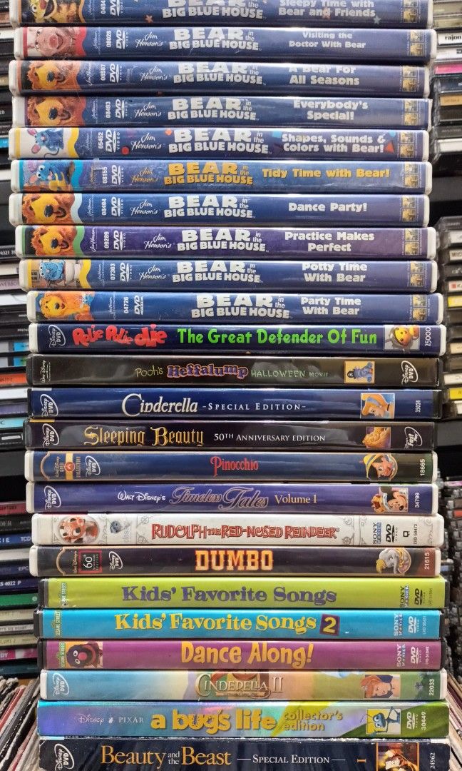 DVD Movies for Kids, Hobbies & Toys, Music & Media, CDs & DVDs on Carousell