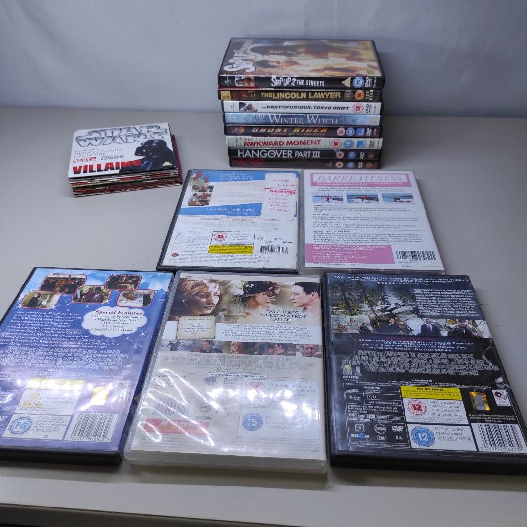 DVD movies original DVD & BBC promotional DVD from the UK @ 135 & 225 ...