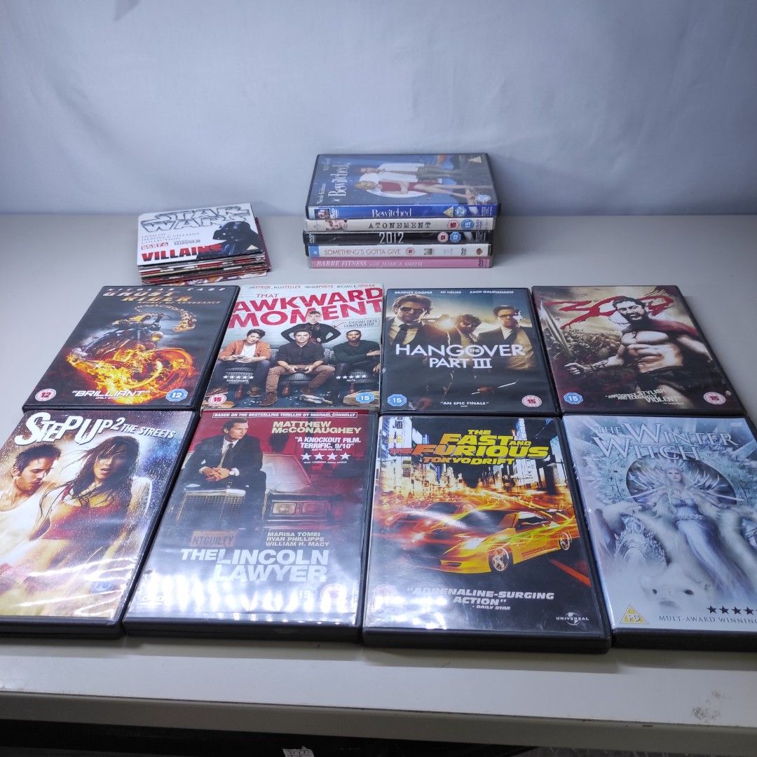 DVD movies original DVD & BBC promotional DVD from the UK @ 135 & 225, Hobbies & Toys, Music ...