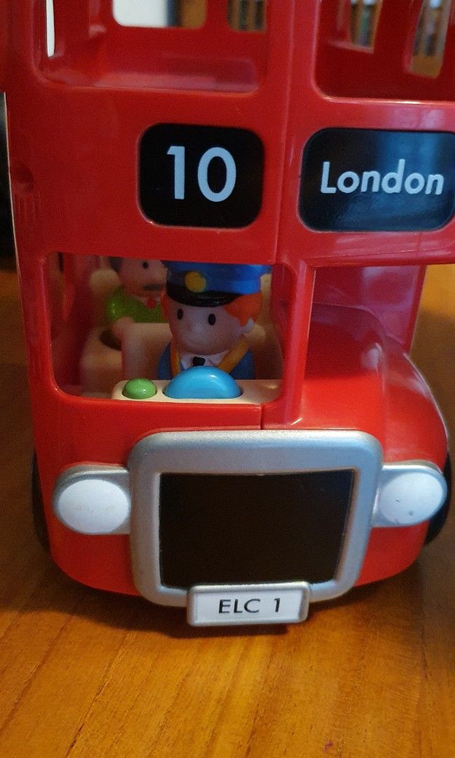 ELC Happyland Toy London Bus with characters, Hobbies & Toys, Toys ...
