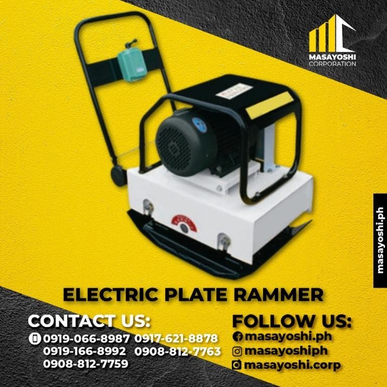 Electric Plate Rammer HZD200 | Power Tools | Electric Tamping Rammer ...