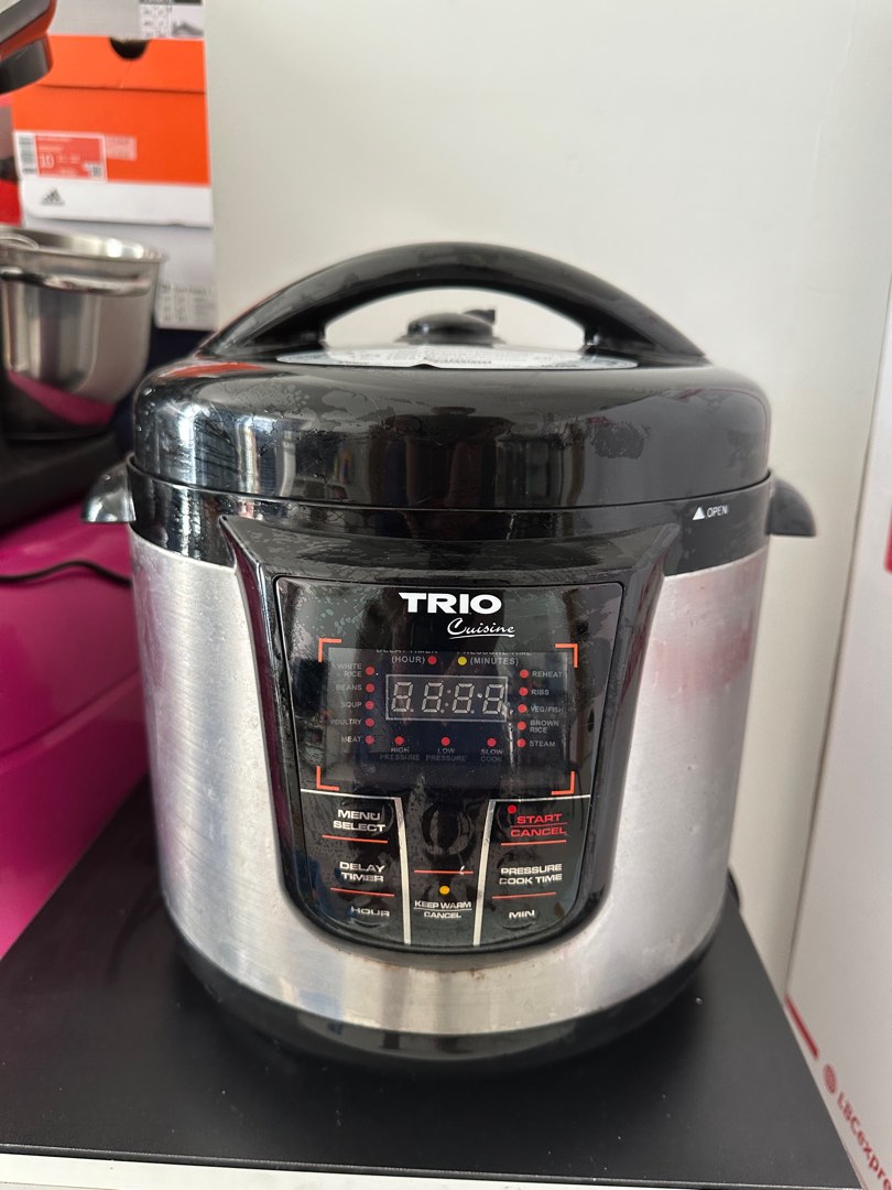 Electric Pressure Cooker Multi Cooker Trio TEPC 8029, TV & Home ...
