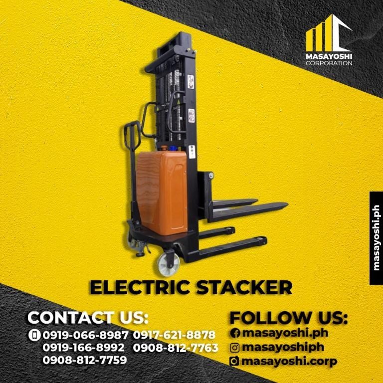 Electric Stacker 2 Tons Capacity | Lifting | Stacker | Hydraulic ...