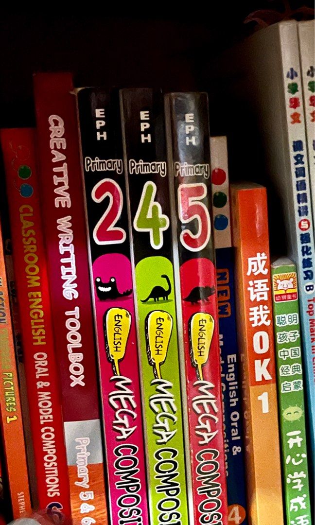 English - Mega Compositions P2, P4 n P5, Hobbies & Toys, Books ...